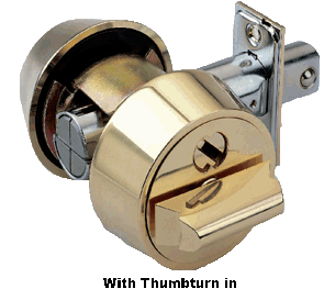 Removable thumb turn for security and fire safety